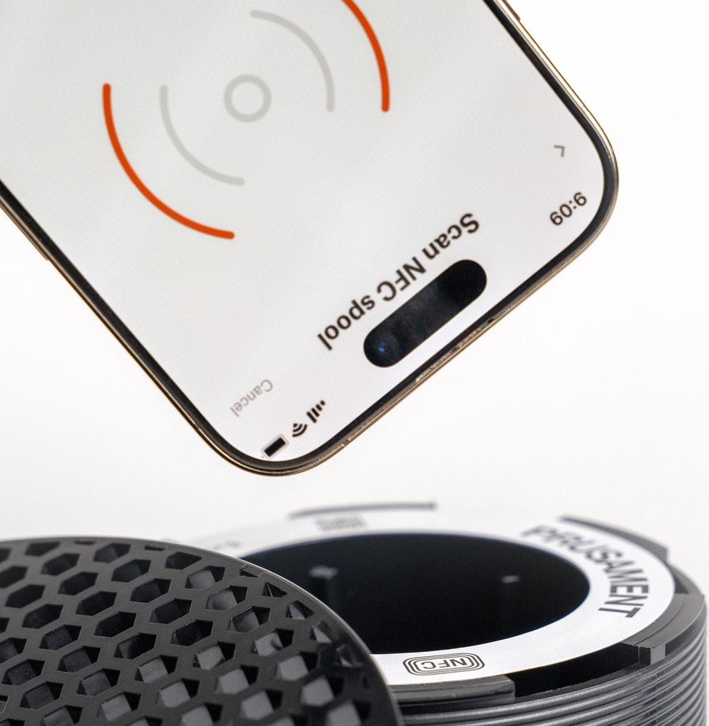 Prusament PLA Prusa Galaxy Black 1kg (NFC) | Stampanti 3D Original Prusa direttamente da Josef Prusa