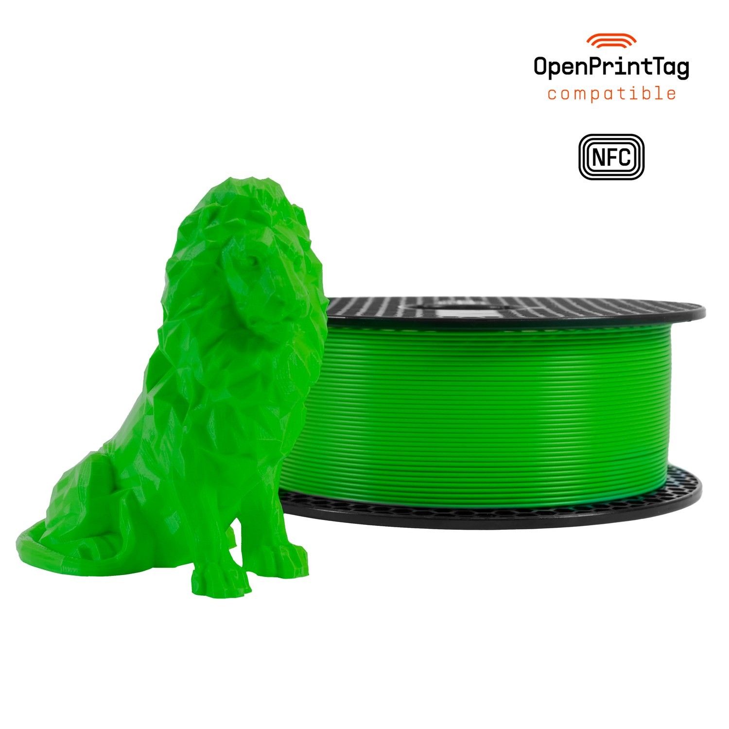Prusament PLA Simply Green 1kg (NFC) | 3D tiskárny Original Prusa přímo od Josefa Průši